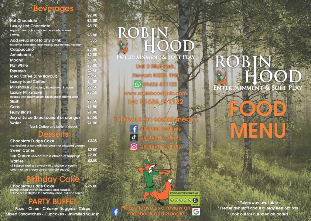 Robin Hood Cafe - Robin Hood Entertainment
